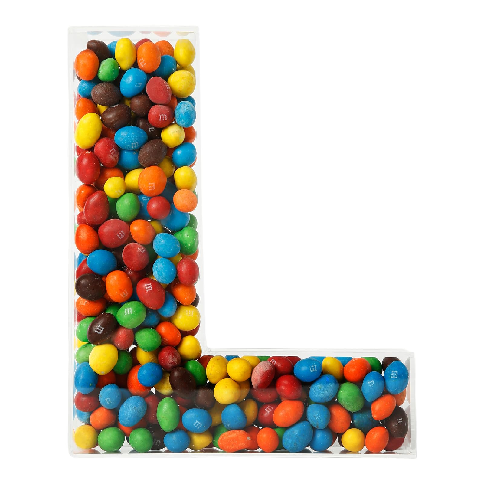 Snapklik.com : OAEUQ Fillable Alphabet Acrylic Tray Letter Candy Jar ...
