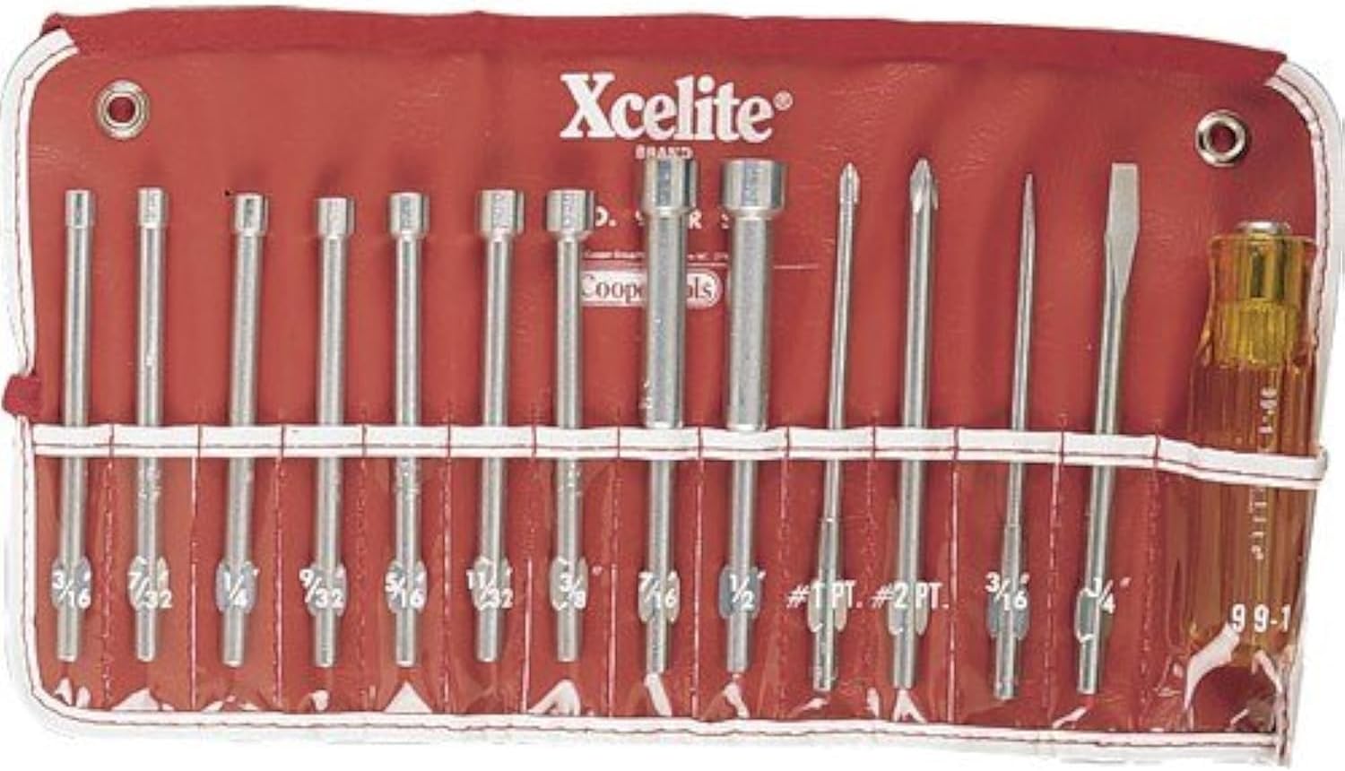 Xcelite 99PR 14-Pc. Tool Kit in Roll Pouch - Amazon.com