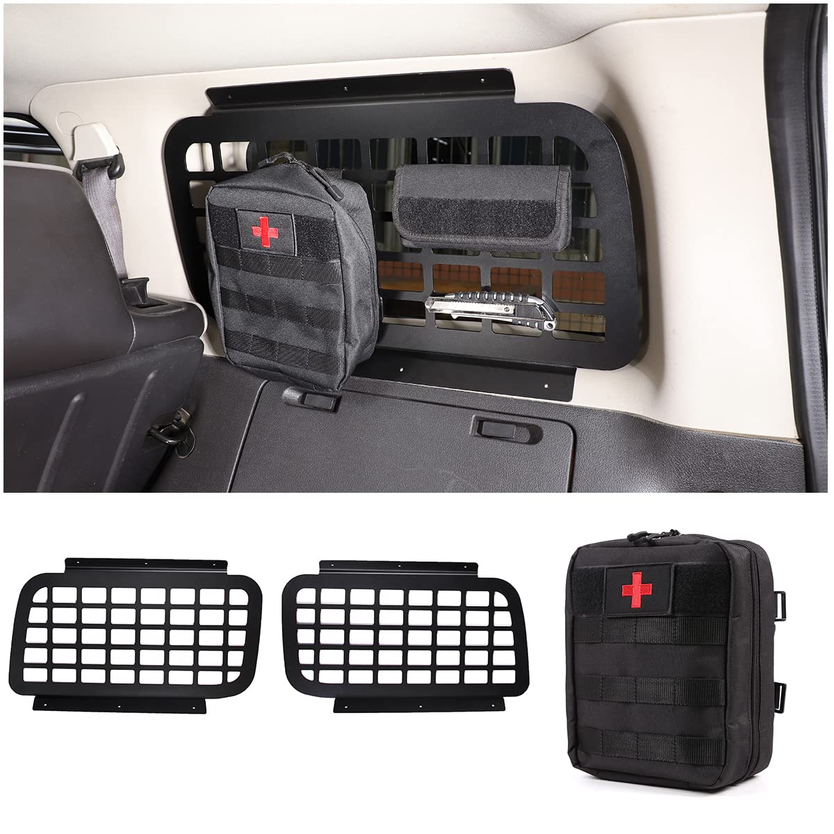 Amazon.com: Fgtagtal Trunk Storage Panel Fit for Hummer H3 2005-2009 ...