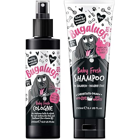 BUGALUGS Baby Fresh Dog Detangler Spray - Hair Conditioner for Dogs ...