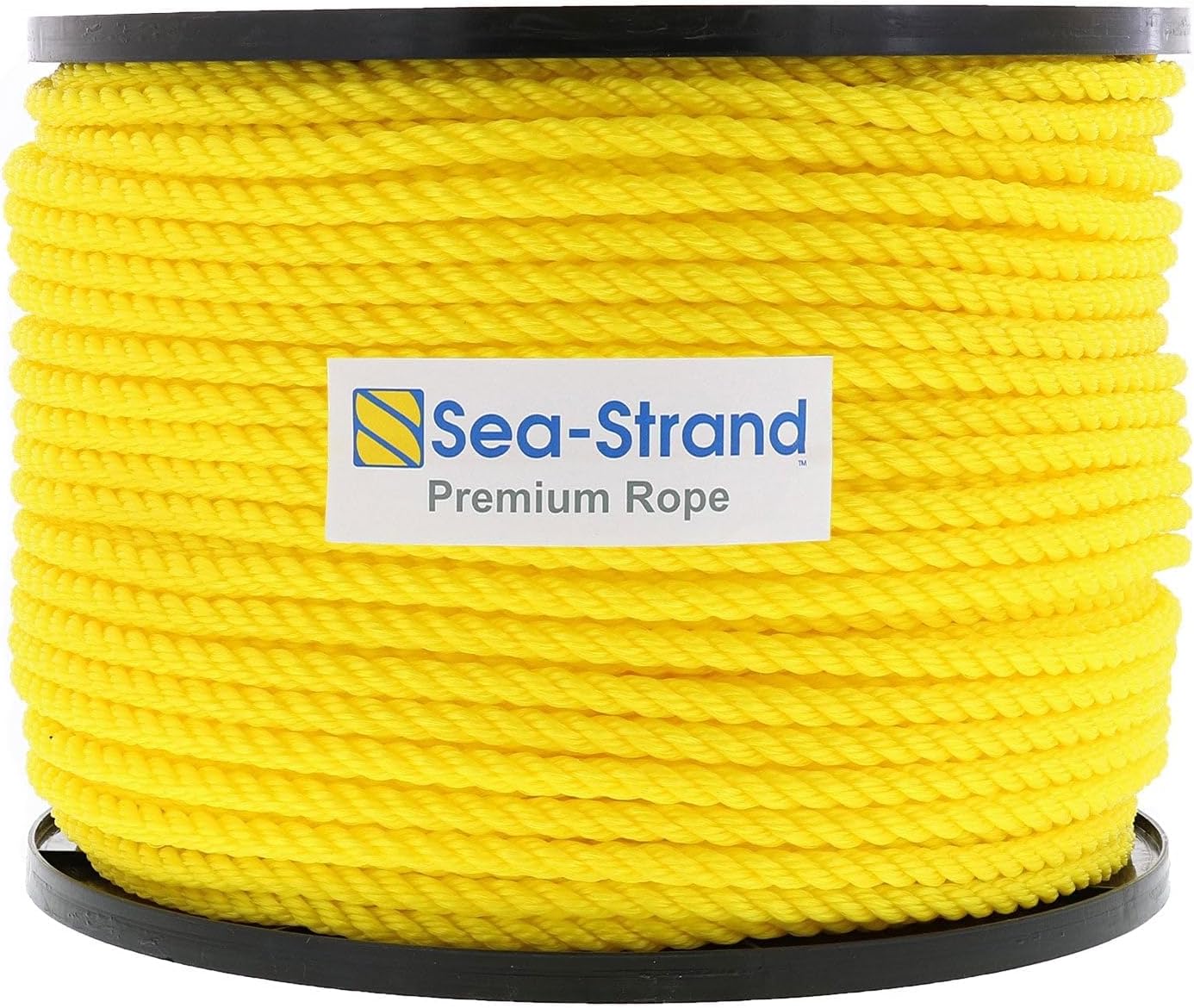 Amazon.com: Sea-Strand 1/2" x 300' Reel, Yellow, 3-Strand Polypropylene ...