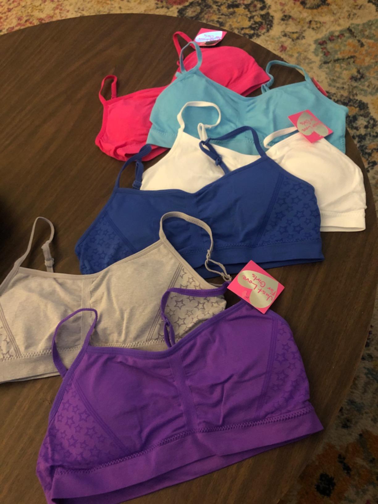 Amazon.com: Just Love Girls Bras (Pack of 6): Clothing, Shoes & Jewelry