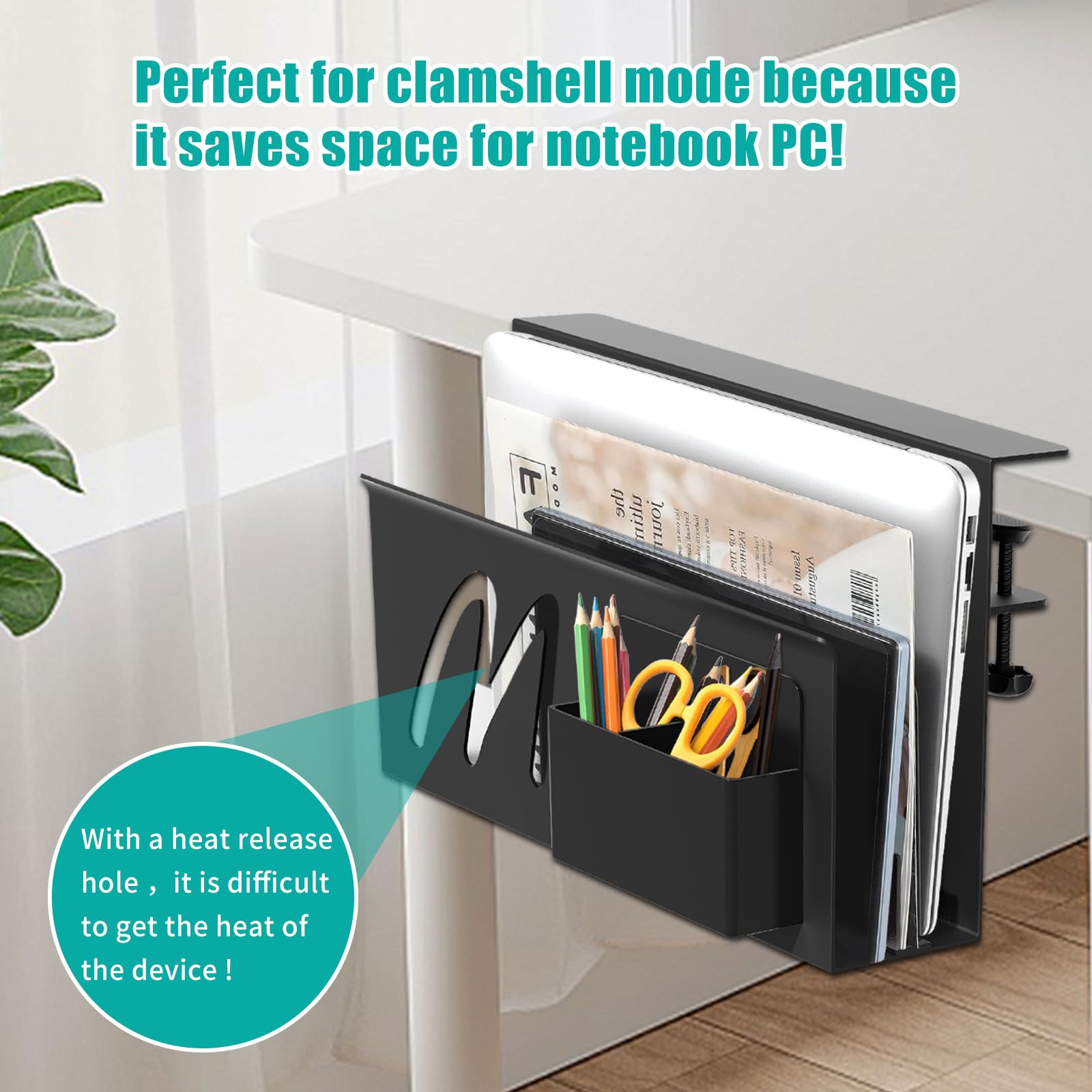 Snapklik.com : Reaeng Desk Side Storage No Drill, Under Desk Storage ...