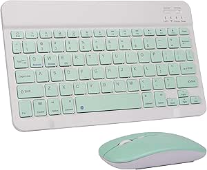 Amazon.com: Wireless Keyboard and Mouse Bluetooth Rechargeable Wireless ...