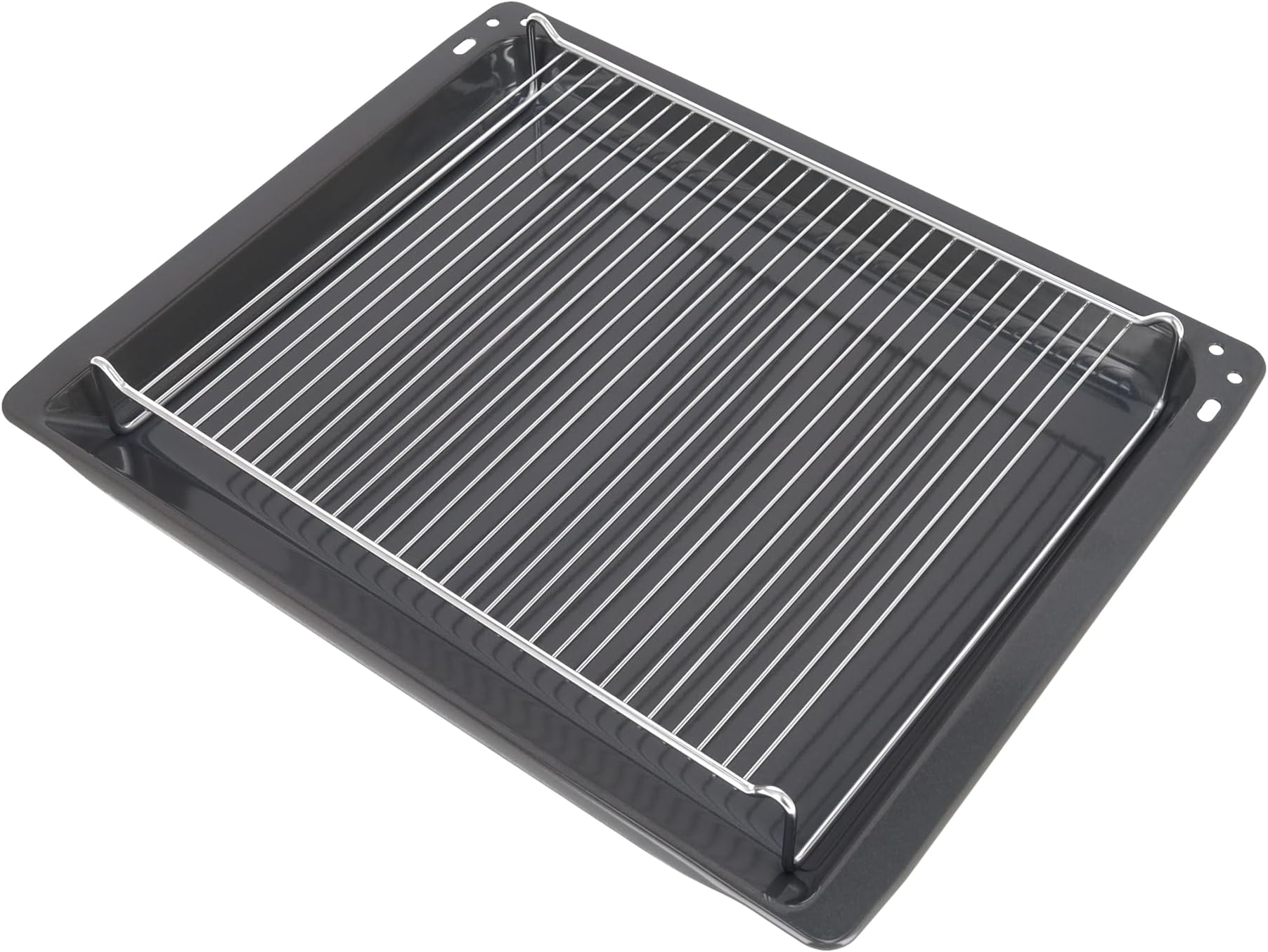 SPARES2GO Cooker Grill Pan Grid Rack Stand for Neff Oven (344mm x 222mm ...