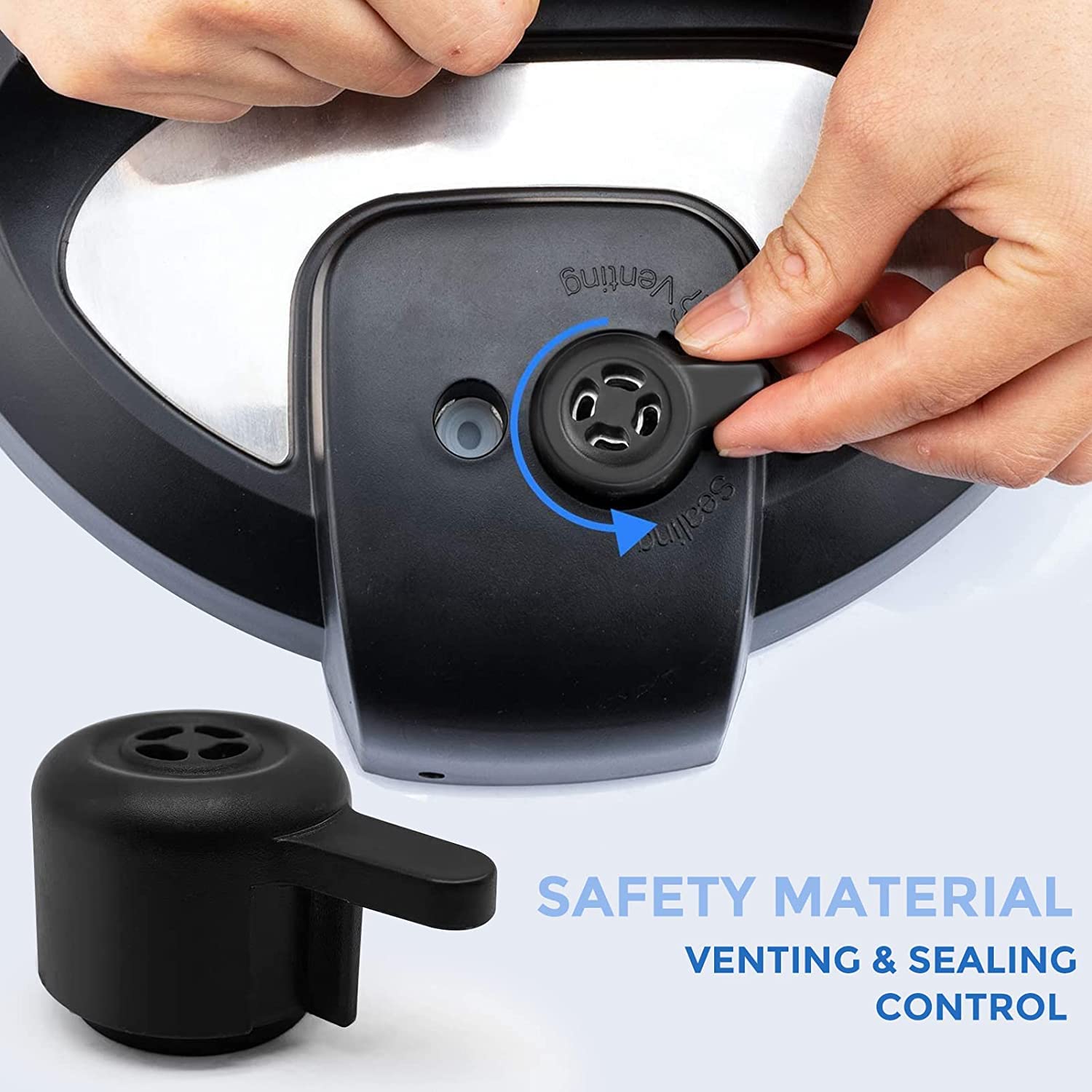 Snapklik.com : Steam Release Handle Steam Valve For Ninja Foodi OP301 9 ...