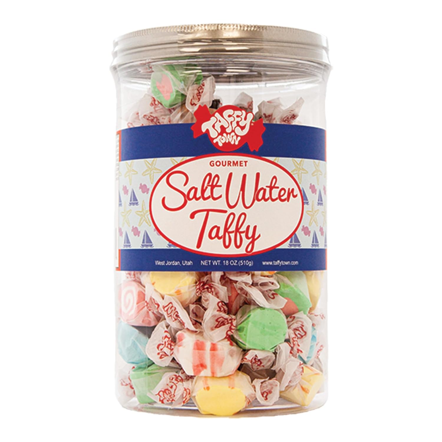Amazon.com : Taffy Town Saltwater Taffy, Assorted Flavors | Gourmet ...