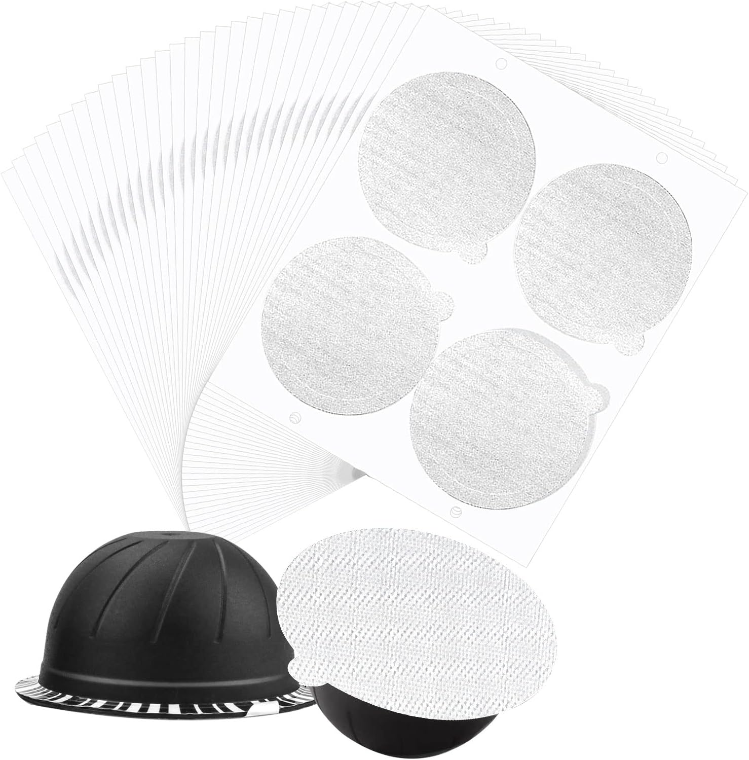 Amazon.com: 120 Pcs Aluminum Foil Lids, Foil Seals Lids to Reusable ...