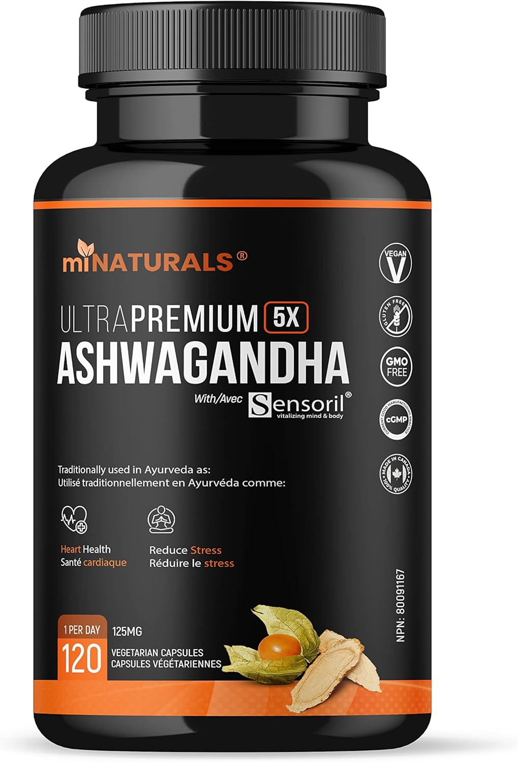 Stress Supplement with Natural Ashwagandha Sensoril | Help Manage ...