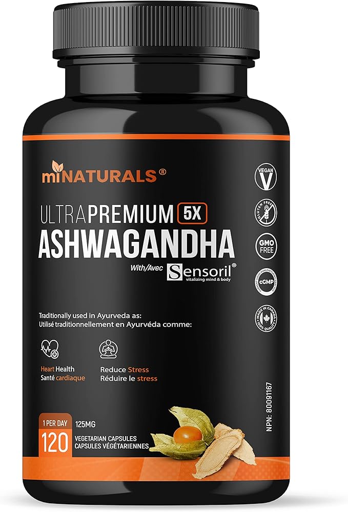 Stress Supplement with Natural Ashwagandha Sensoril | Help Manage ...