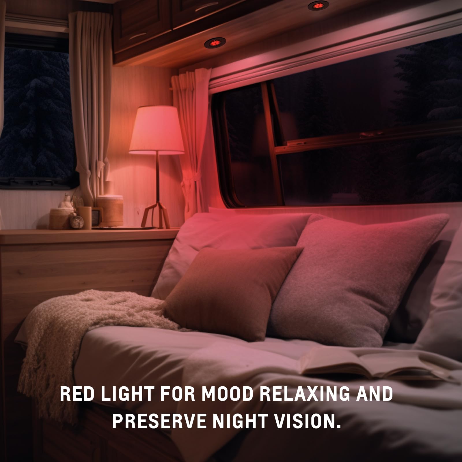 Snapklik.com : Acegoo Swivel RV Light Recessed Puck Light 12V LED RV ...