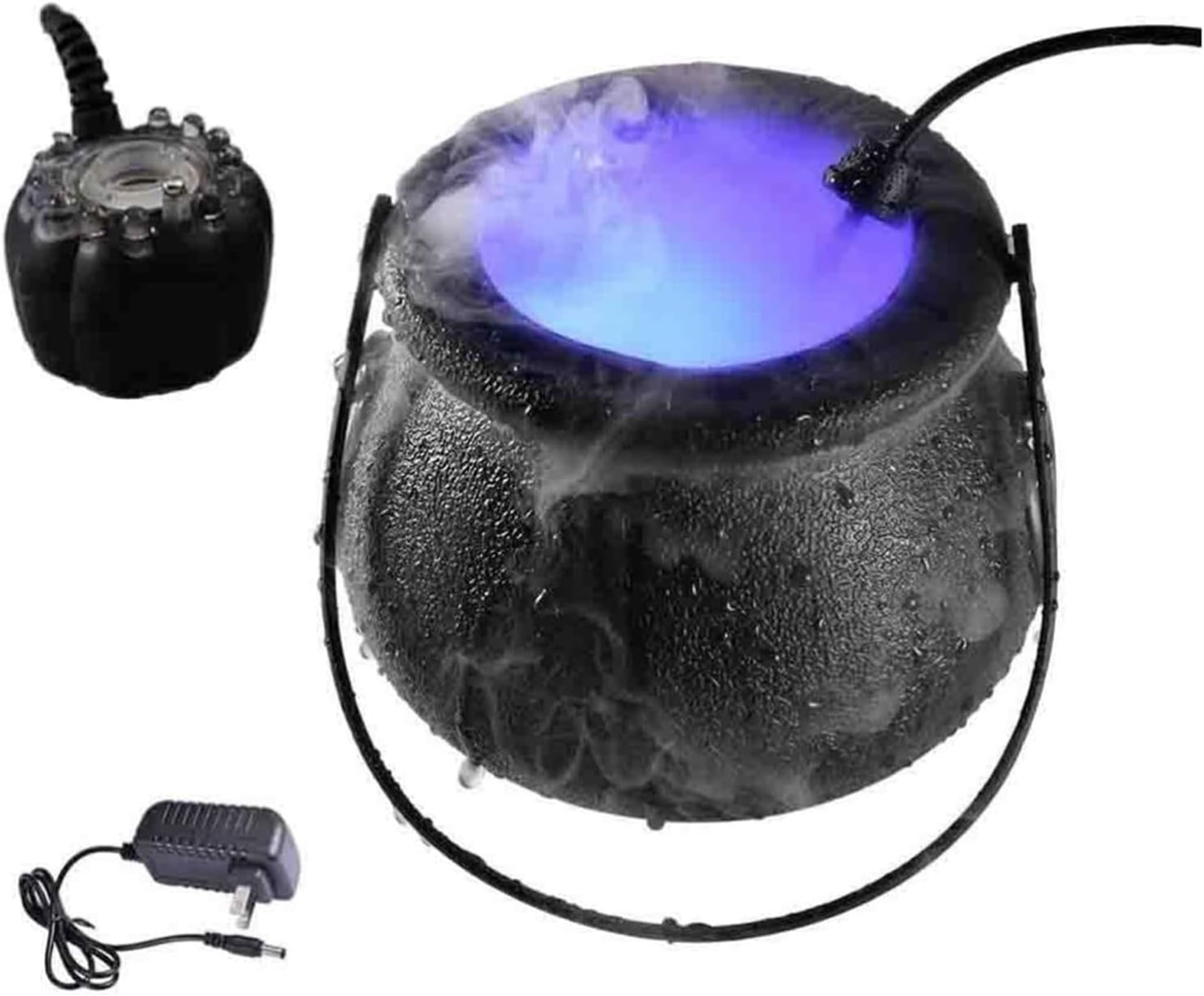 Halloween Party Cauldron Mist Maker,Halloween Witches Pumpkin Cauldron ...