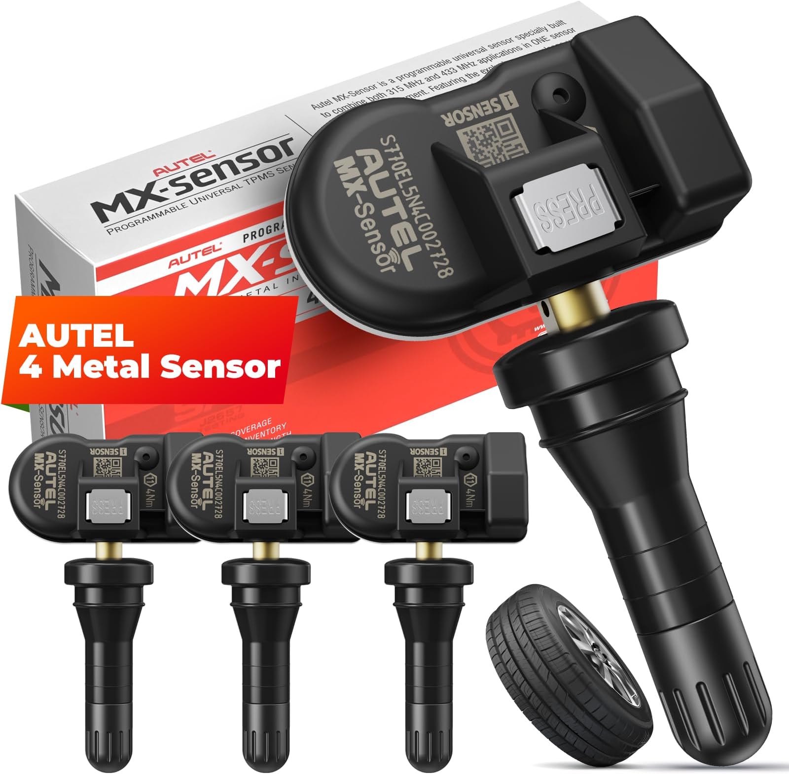 Autel MX-Sensor 2 in 1 (315MHz + 433MHz): Same as OE Sensors for All ...