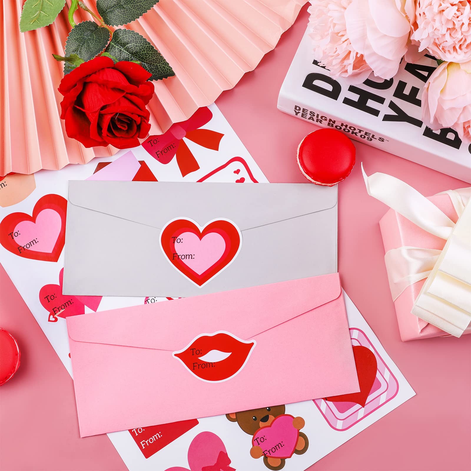 Snapklik.com : 180 Pieces Valentines Day Gift Stickers Decotative ...