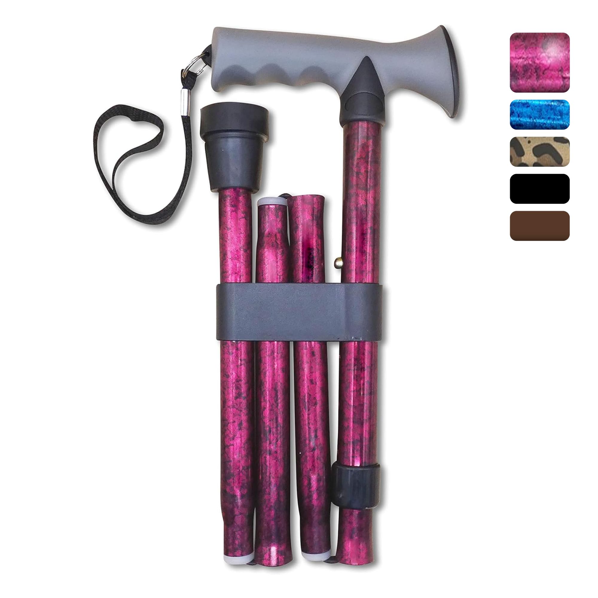 Life Healthcare Walking Stick Comfort Gel Handle For Arthritis, For ...