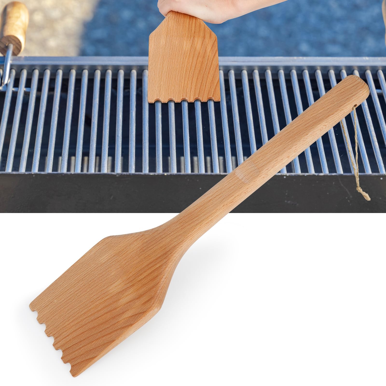Amazon.com: Great Scrape® - Woody® Paddle (18") - The Ultimate BBQ ...