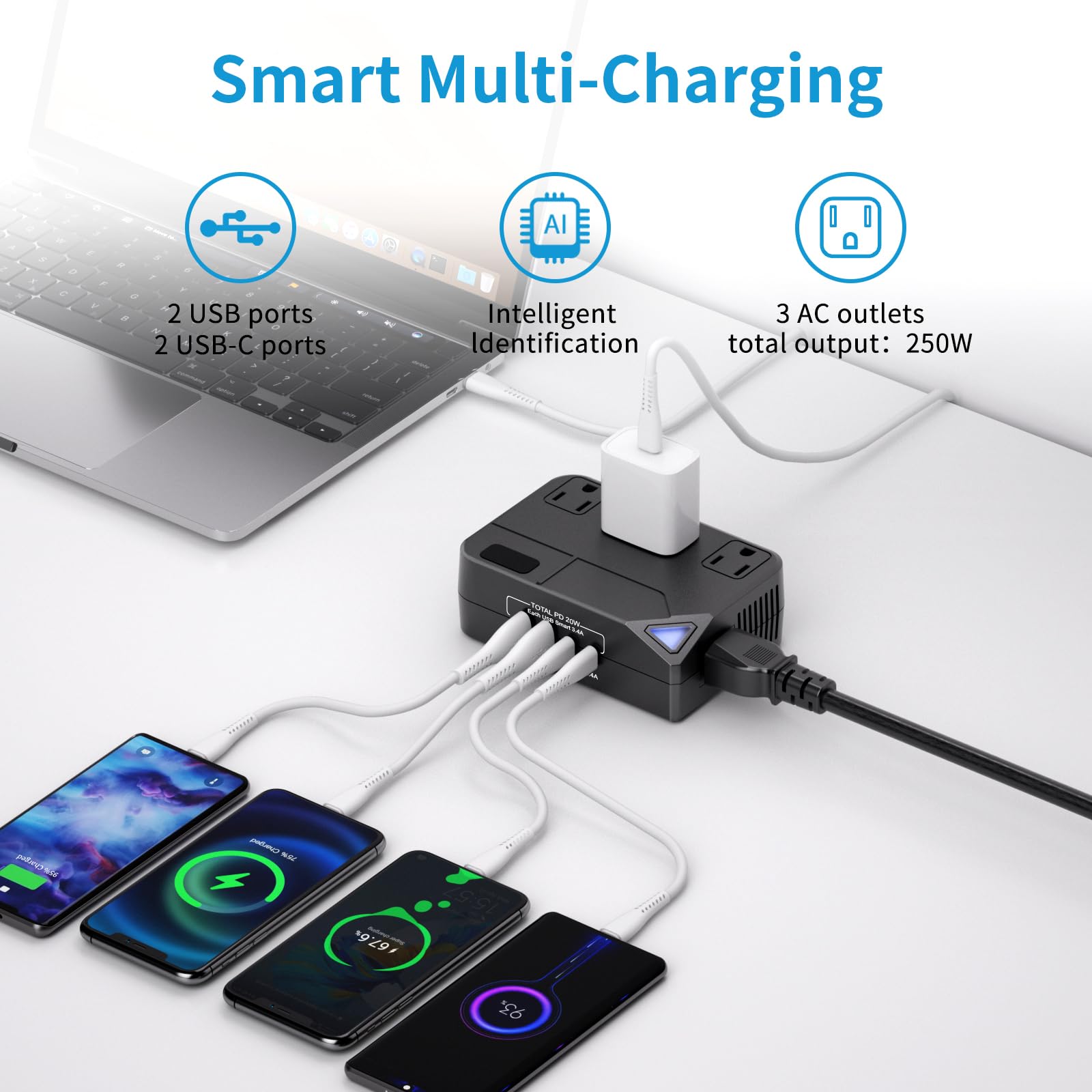 Snapklik.com : Universal 100V-220V Travel Converter, 250W Travel ...