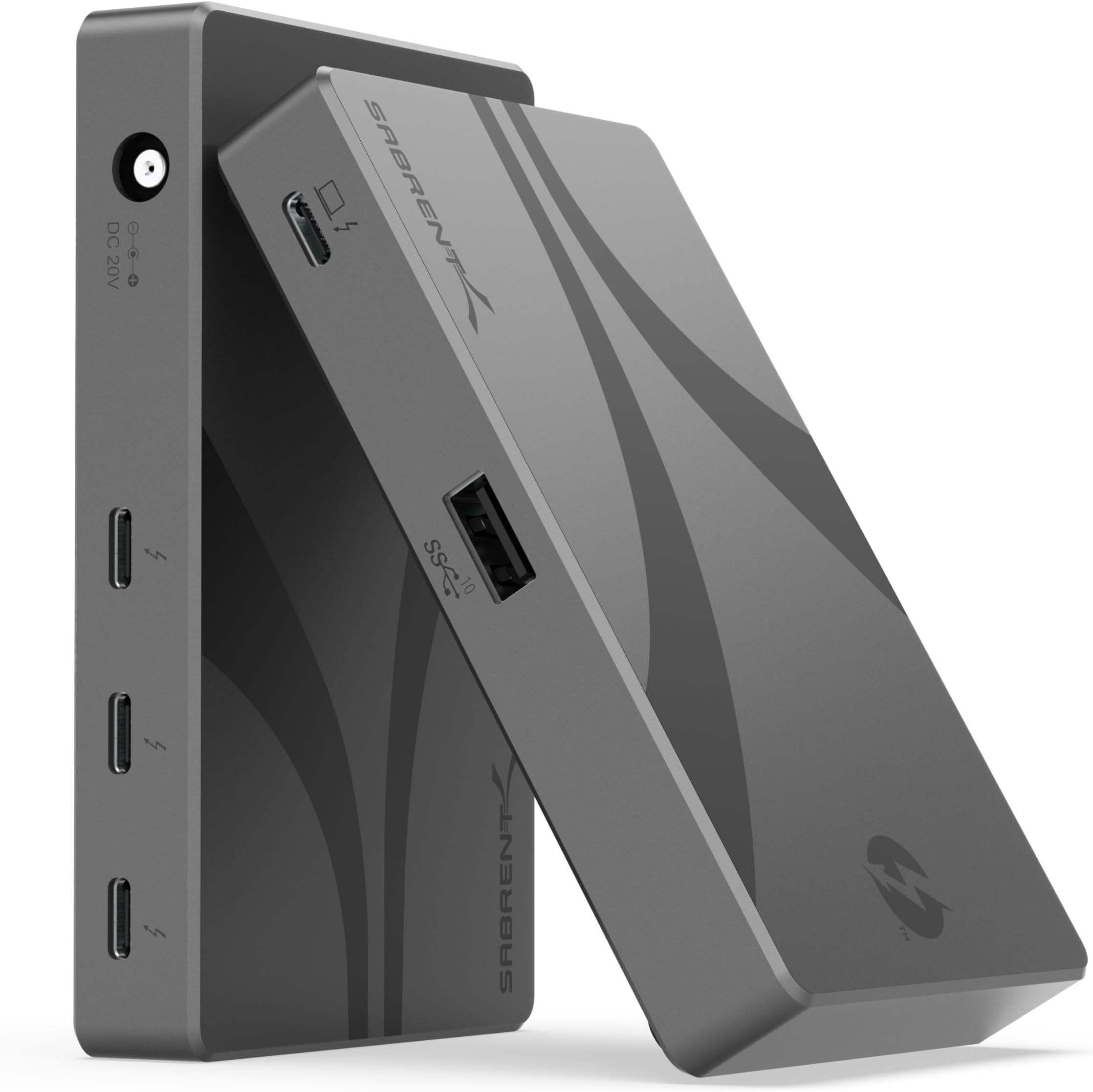 Amazon.com: SABRENT Thunderbolt 4 Hub with 60W Charging for Laptops ...