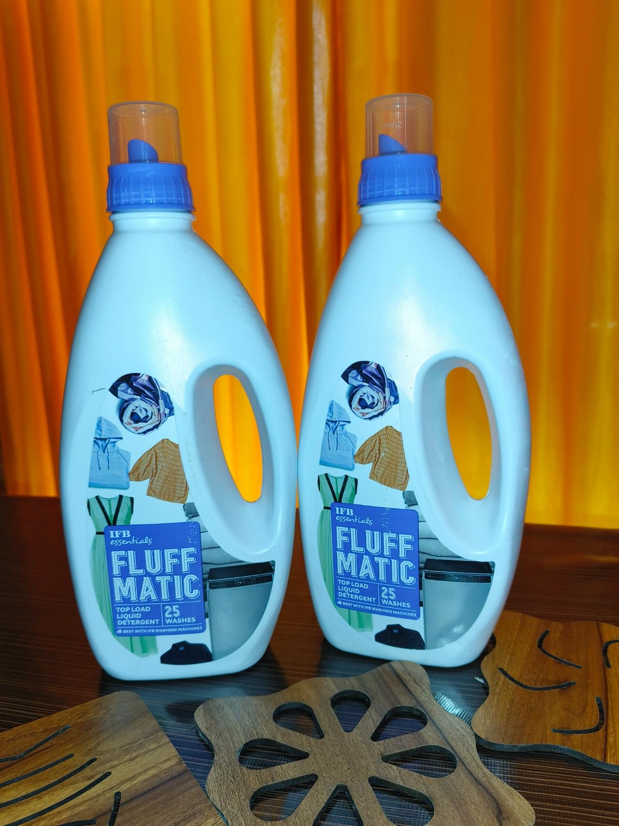 IFB essentials Combo Pack Of 2 Fluff Liquid Detergent For All Top Load ...