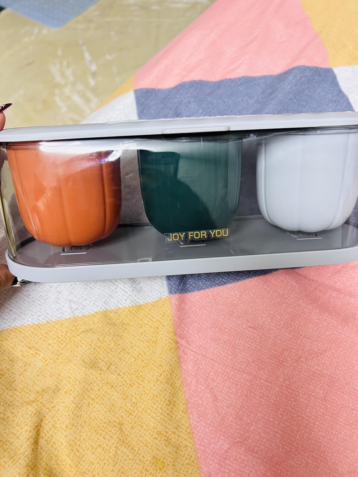 Buy ADTALA Home Kitchen 3 Grid Seasoning Spice Box Kit with Spoon ...