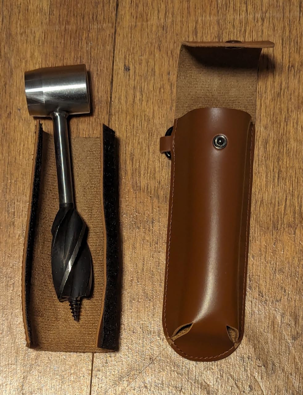 NVAAV Bushcraft Hand Auger Wrench Settlers Tool - Scotch Eye Auger ...