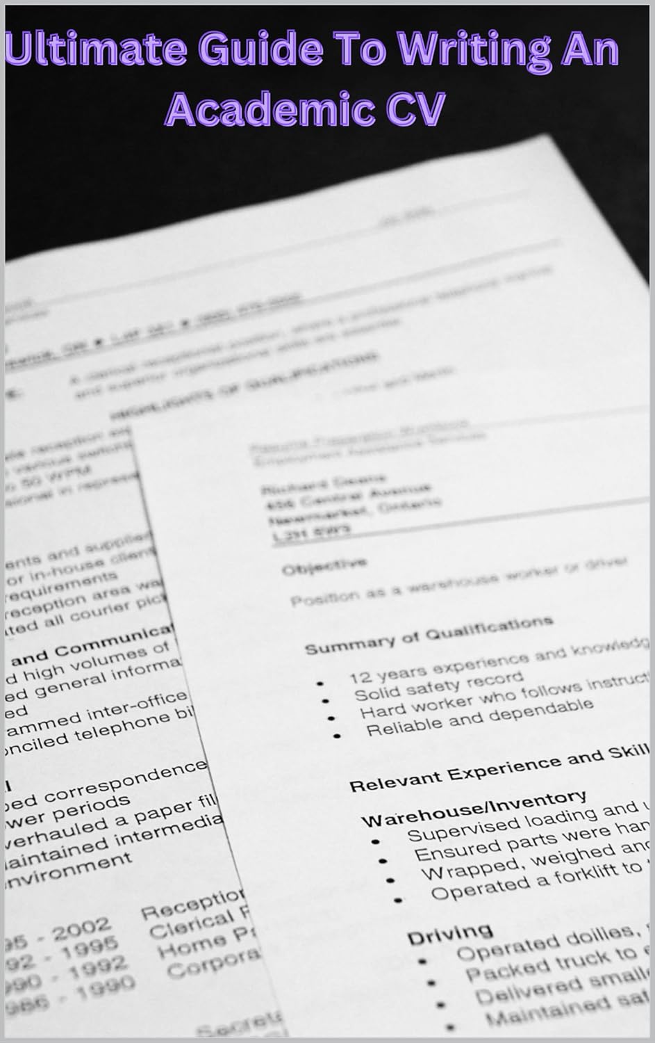 Amazon.com: The Ultimate Guide to Writing a Academic CV eBook : Wheeler ...