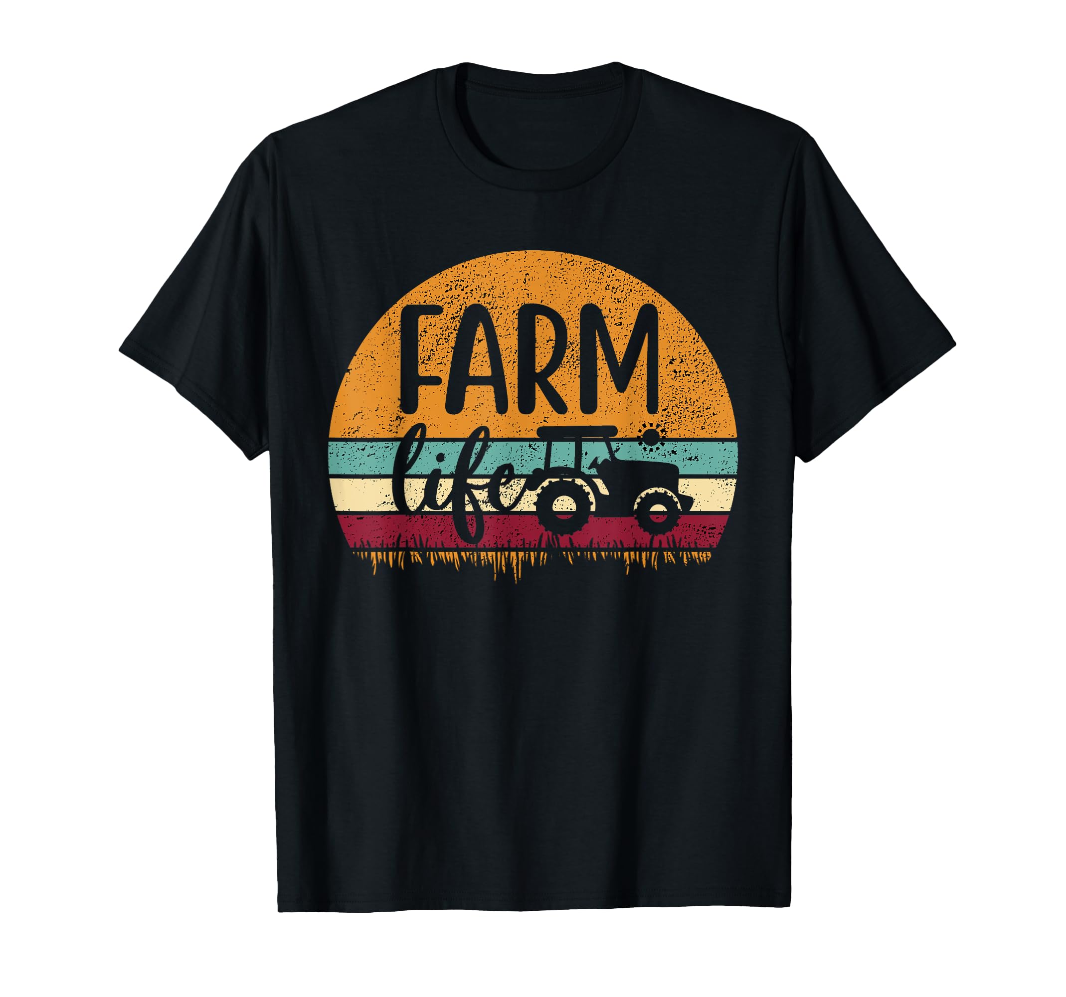 Amazon.com: Retro Vintage Farm Life Farming Tractor Family Farmer Gift ...