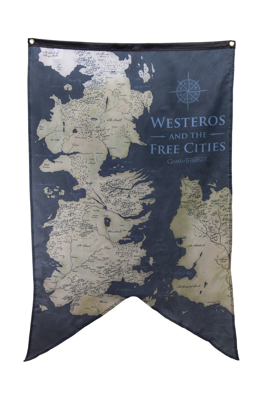 Game Of Thrones Map The Wall Beyond The Wall Fantastic Maps