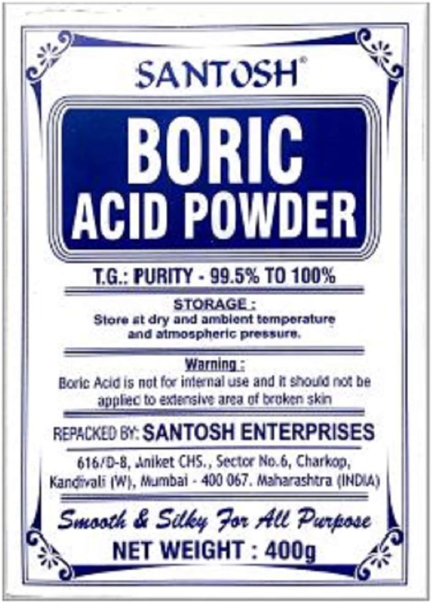 United's Boric Acid Powder - 200 gram, Multicolour : Amazon.in ...