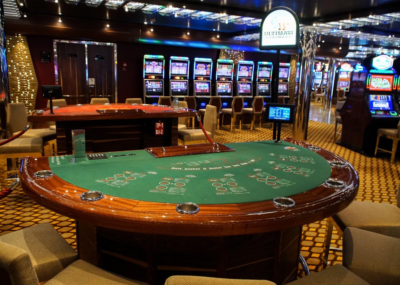 Blackjack Table Background