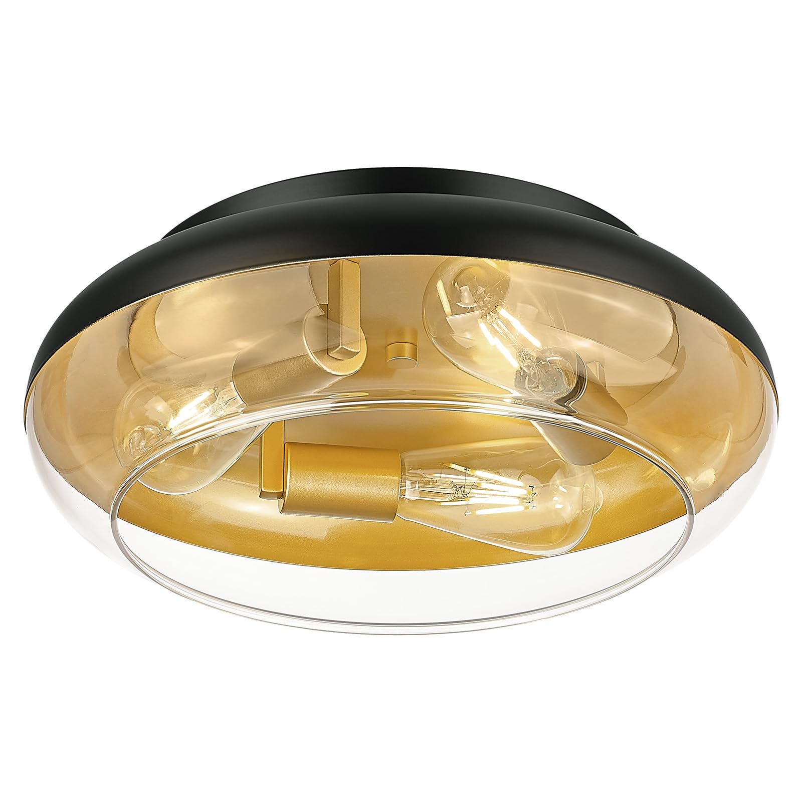 zeyu 15 Inch 3-Light Ceiling Light Fixtures, Large Light Fixtures ...