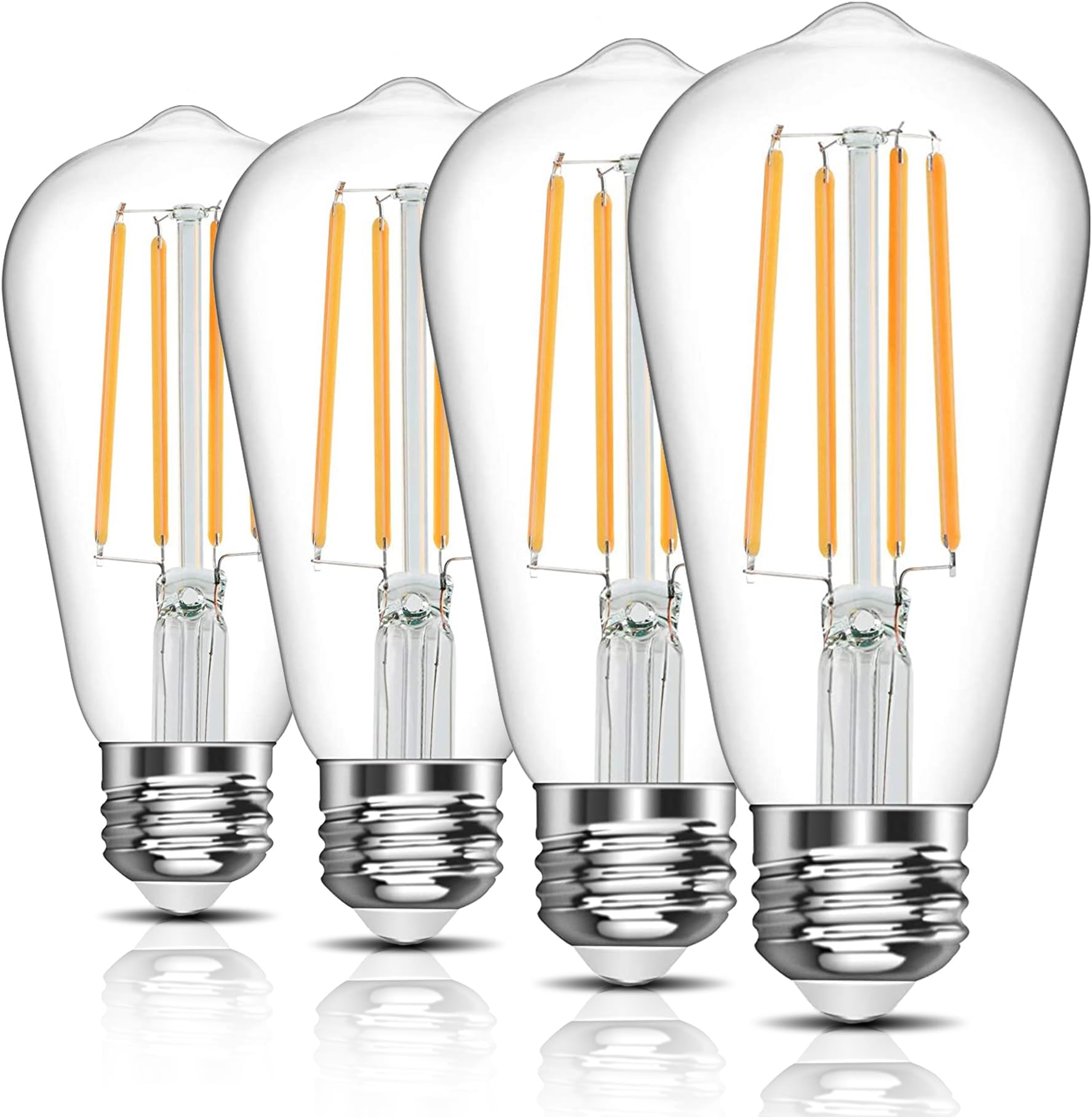 Dimmable T10 LED Edison Bulbs, Neutral White 4000K, 8.9inch Long ...