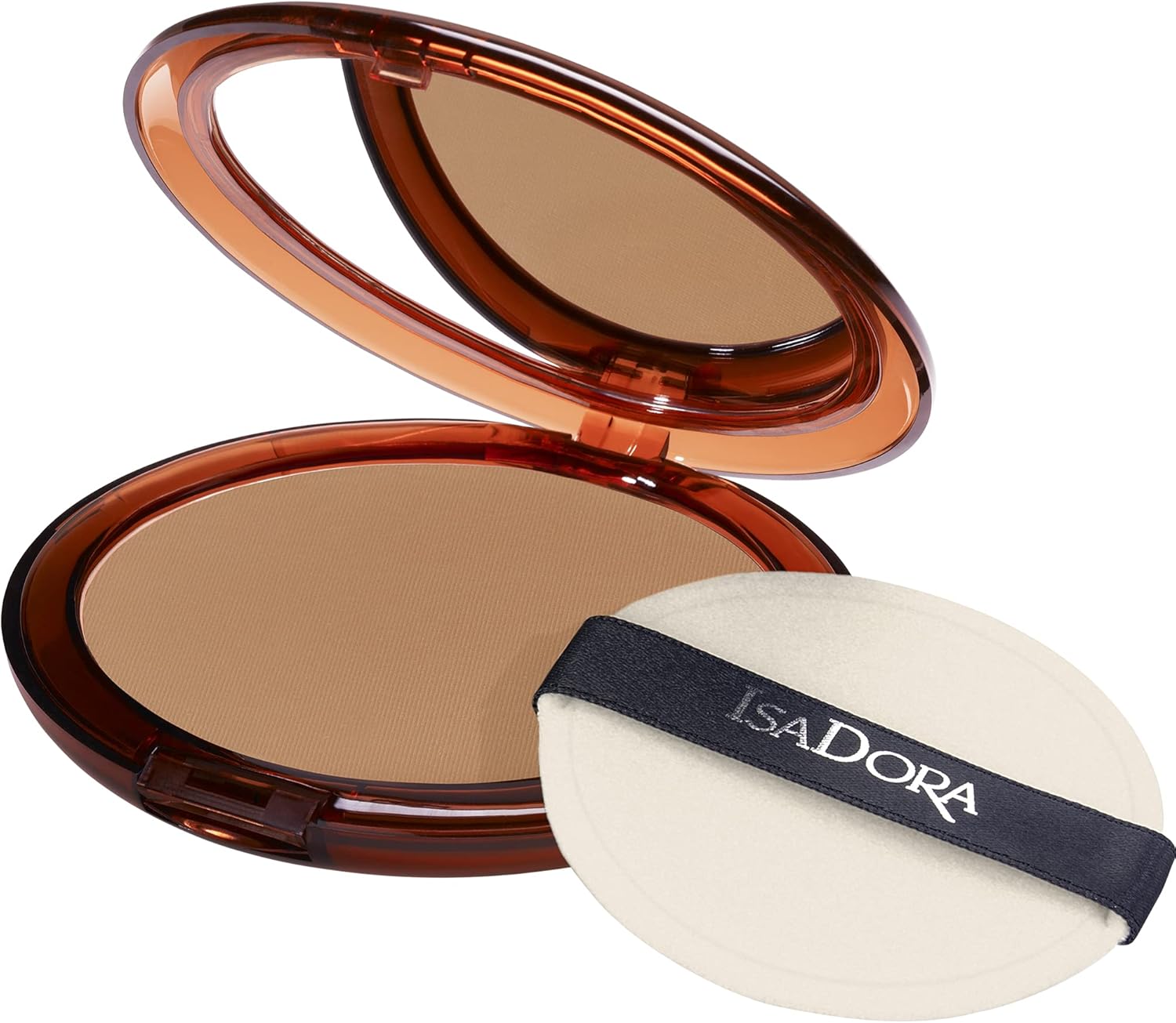 IsaDora Bronzpuder Makeup - Pressed Matte Bronzer Powder med Spegel och ...