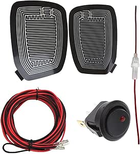 Amazon.com: 12V Car Rearview Mirror Heating Demister Side Glass Warm ...