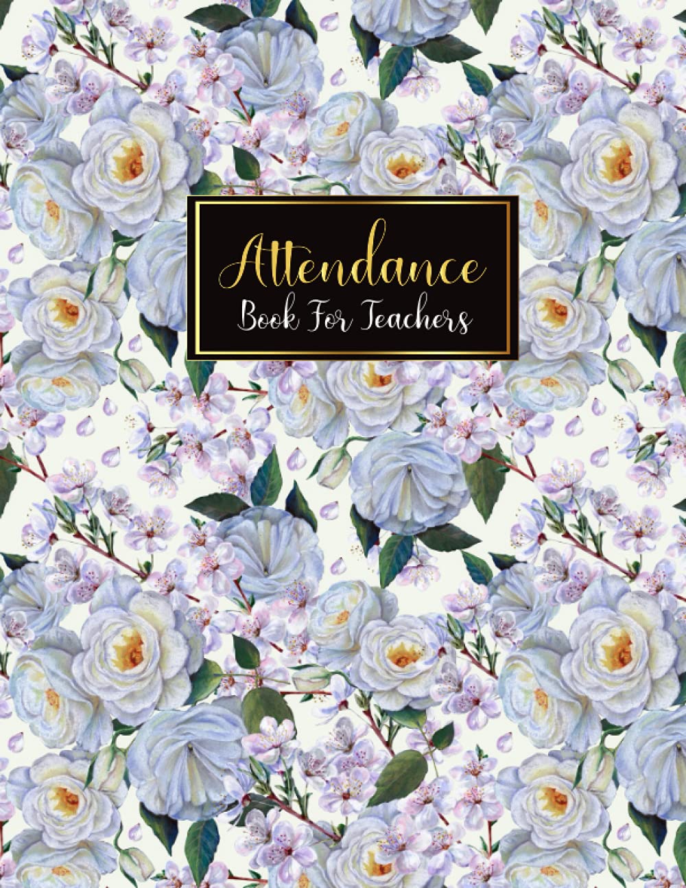 Buy Attendance Book For Teachers: Teacher Attendance Book: Watercolor ...
