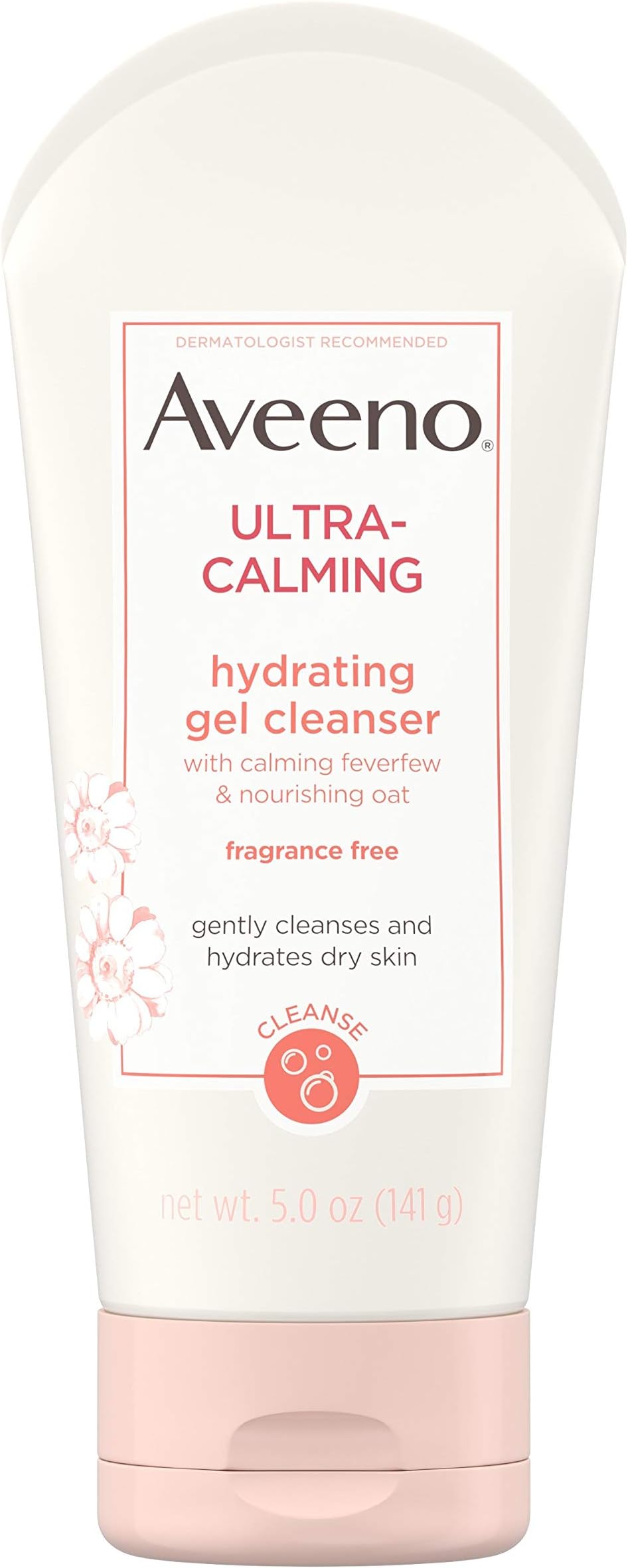 Amazon.com: Aveeno Ultra-Calming Hydrating Gel Facial Cleanser with ...