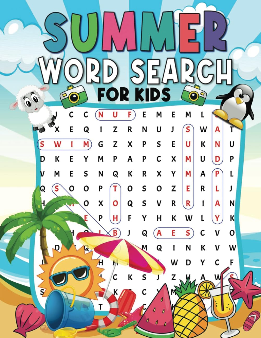 Summer Word Search For Kids: Villa, David: 9798884823921: Amazon.com: Books