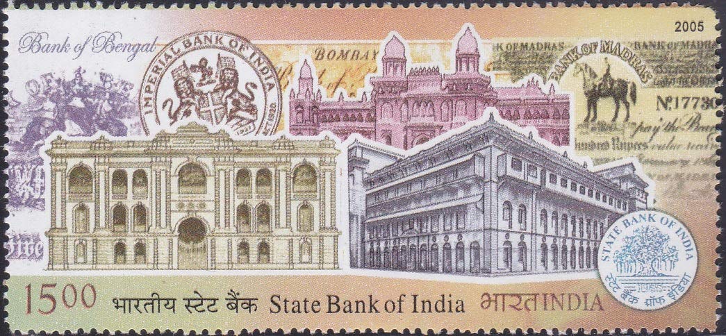Buy India 2005 State Bank Of India Sbi Architecture Stamp Stampbazar ...