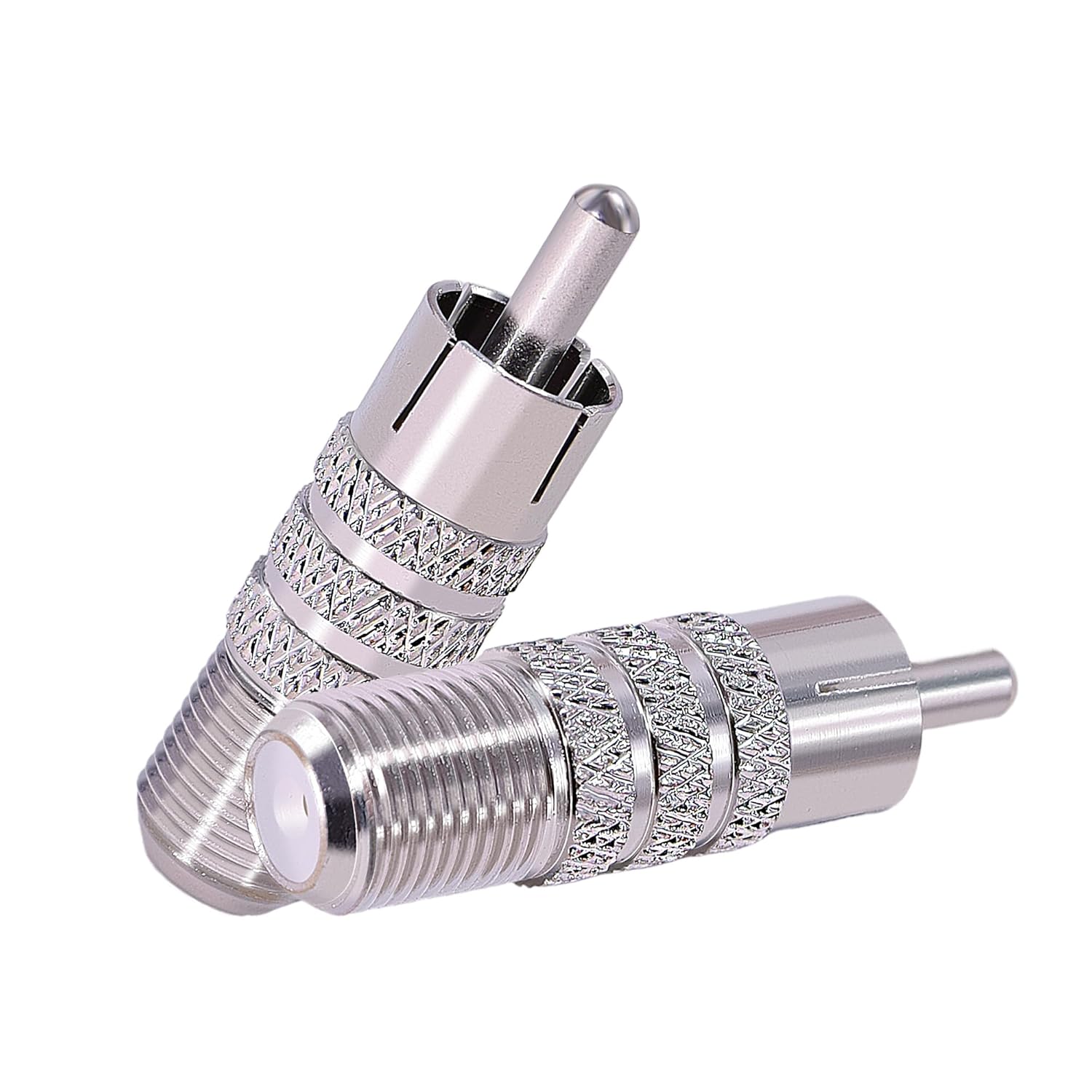 Amazon.com: CNARIO 2pcs F Type Female to RCA Male Coaxial Cable Audio ...