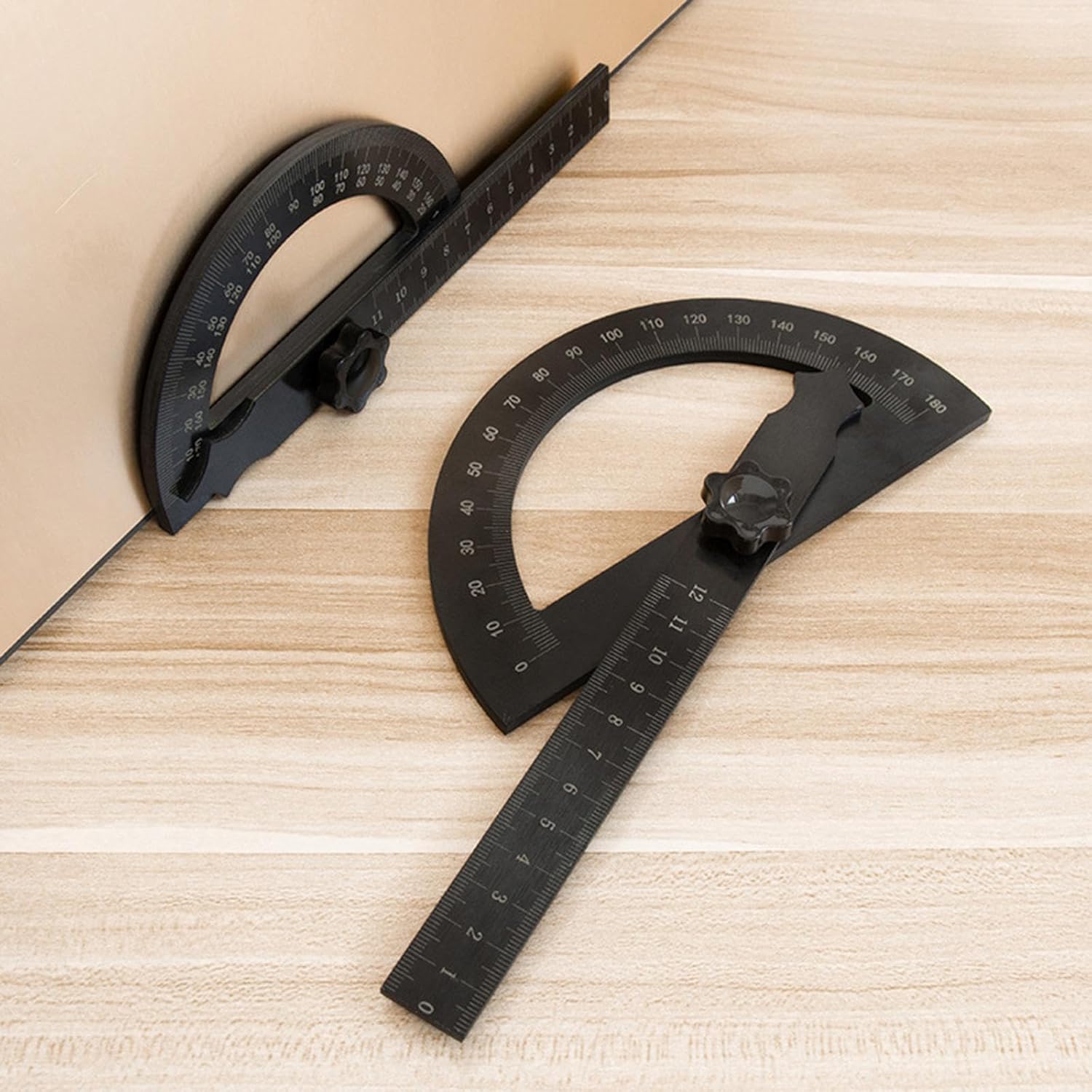 Enakshi Protractor with Adjustable Arm Rotary for Marking Angles ...