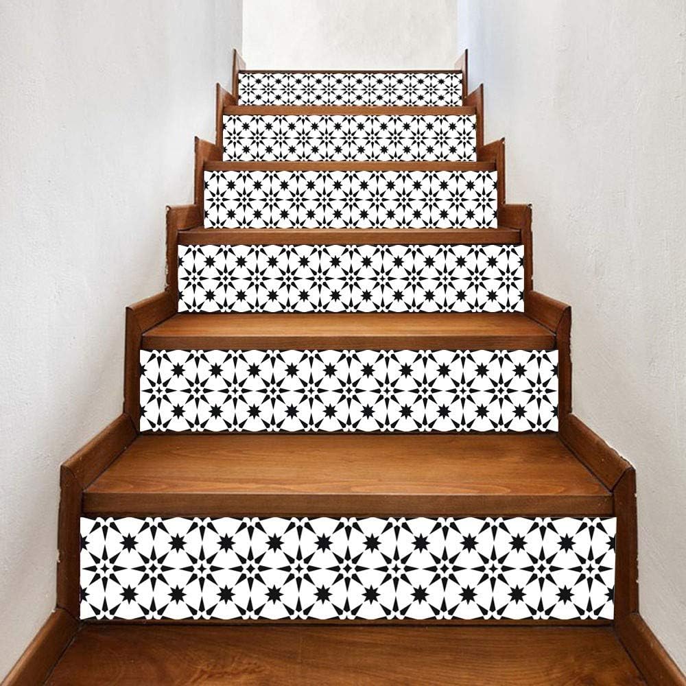 Amazon.com: Flexmus Decorative Stair Riser Decals, Peel and Stick, Self ...
