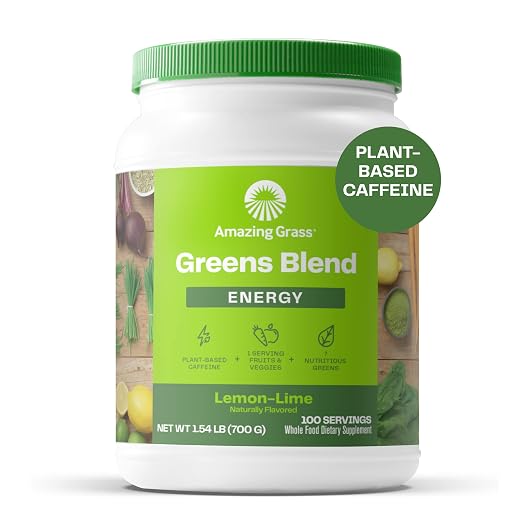 Amazon.com: Amazing Grass Green Superfood Energy: Smoothie Mix, Super ...