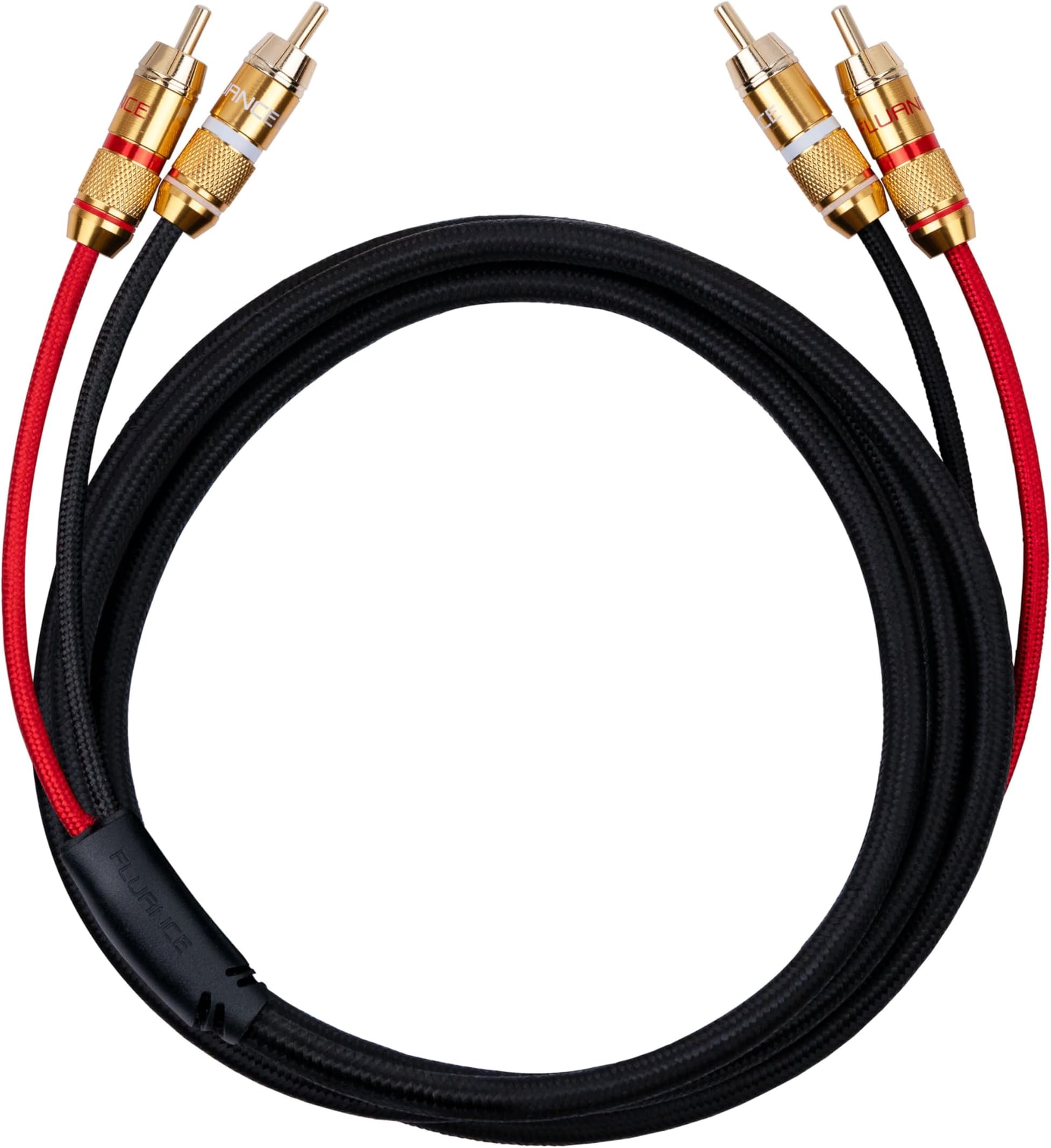Amazon.com: Fluance HiFi Stereo RCA Cable, 2-Male to 2-Male, Gold ...