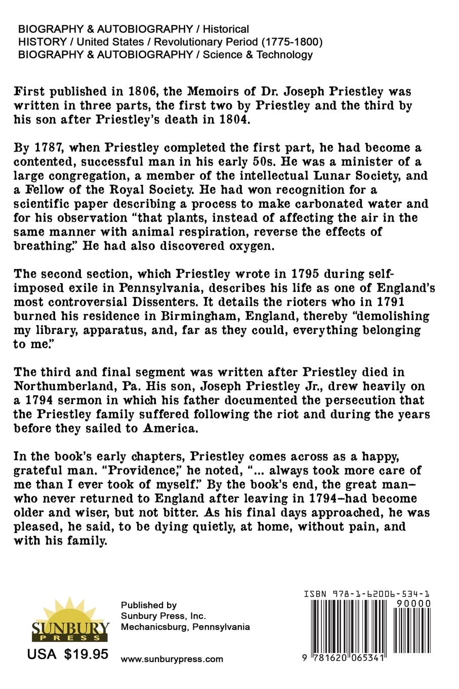 Joseph Priestley Family