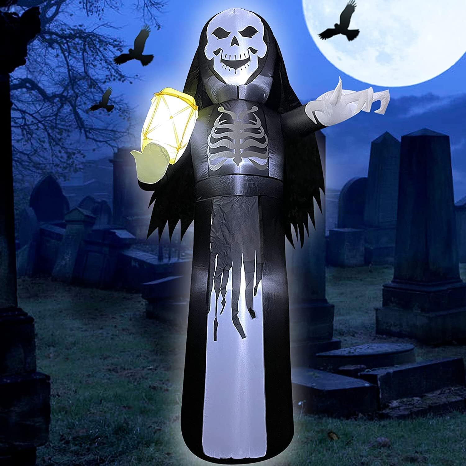 Amazon.com: 6.90FT Giant Inflatables Halloween Ghost Outdoor ...