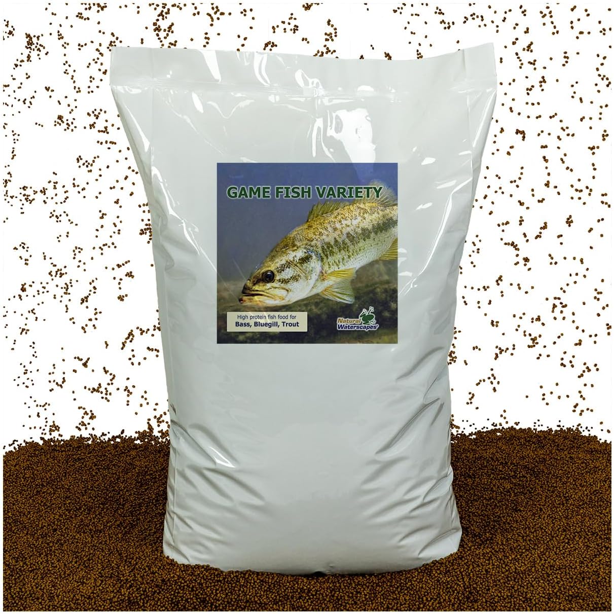 Amazon.com: Purina | Aquamax Sportfish MVP Game Fish Feed for Bass ...