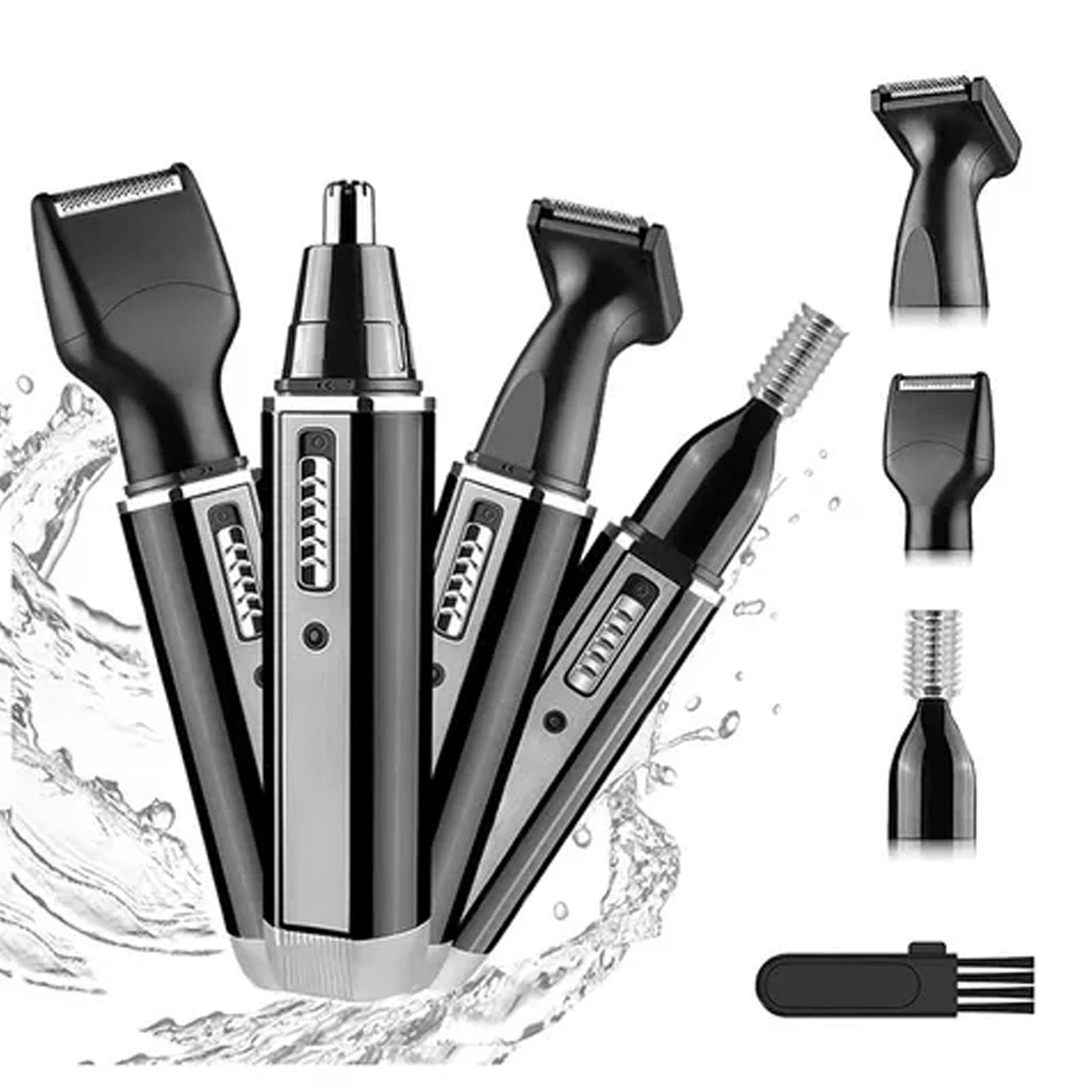 Amazon.com: Nose Beard Trimmer Kit Electric 4 in 1 USB Rechargeable ...