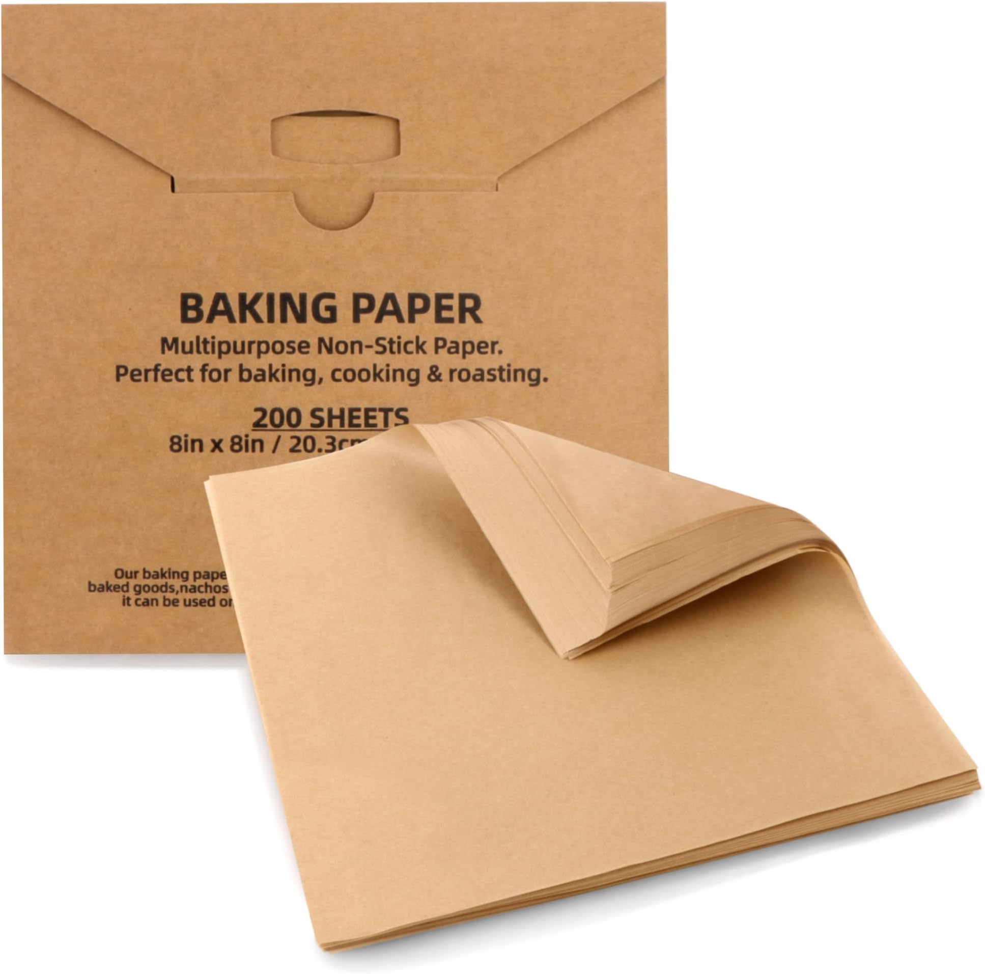 Amazon.com: Juvale 1000 Sheets Precut 4x4 Parchment Paper Squares, Bulk ...