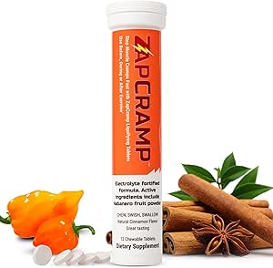 Amazon.com: ZapCramp Muscle Cramp Tablets - Chewable Liquifying ...