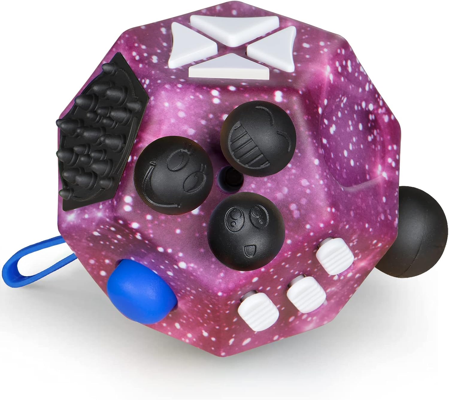 Amazon.com: QOOLBUY 12 Sided Fidget Cube,Dodecagon Fidget Toys for ...